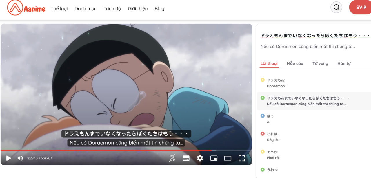 Kỹ thuật shadowing theo nhân vật anime để nói tiếng Nhật trôi chảy