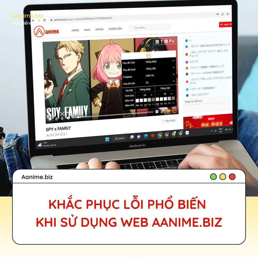 Hướng dẫn cách sử dụng Aanime.biz để xem anime một cách thuận tiện