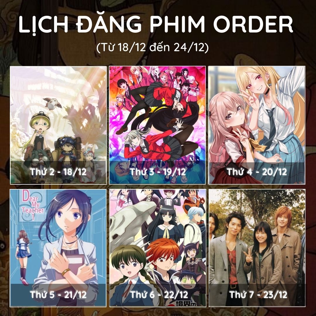 Top 10 Anime Vietsub hay nhất hiện nay