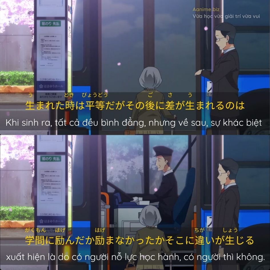 Học tiếng Nhật qua anime Vietsub bằng phương pháp “học từng phân cảnh”